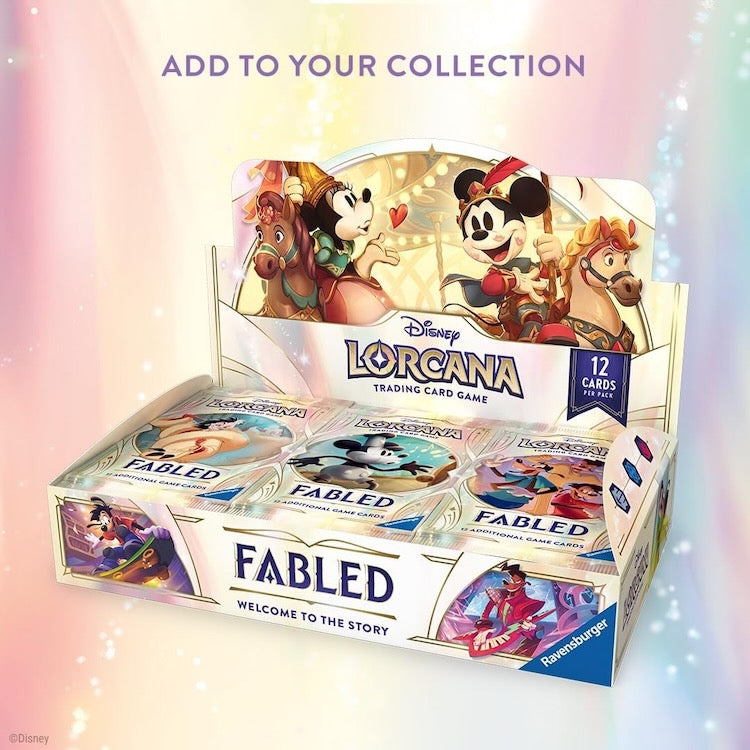 Disney Lorcana - Fabled Booster Box – Behold Games