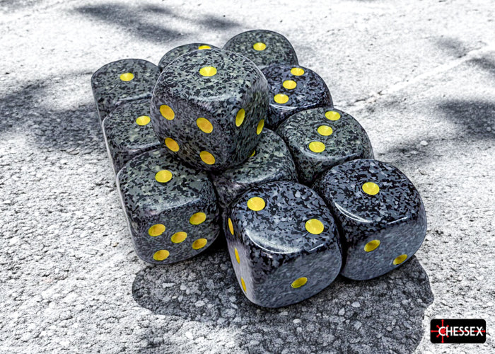 Speckled Urban Camo 16mm d6 Dice Block (12 dice) – Behold Games