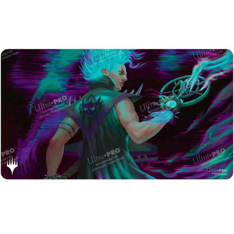 Aetherdrift Winter, Cursed Rider Playmat for Magic: The Gathering ...