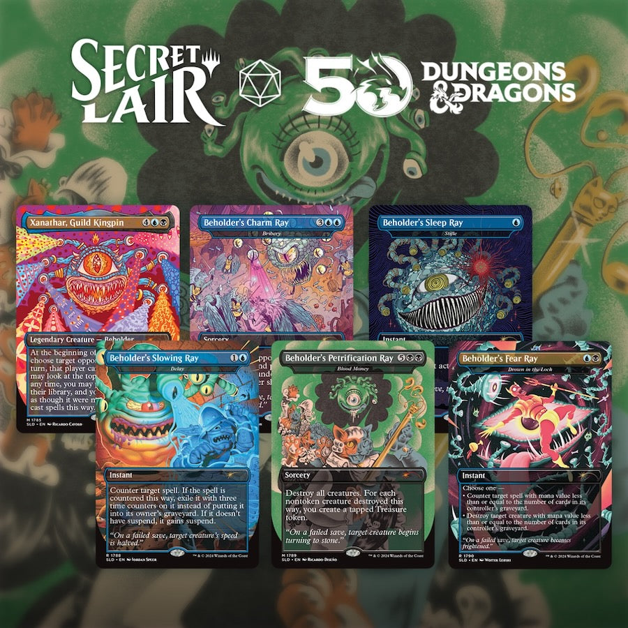 D&D 50th Anniversary Superdrop: Secret Lair x Dungeons & Dragons: Deat ...