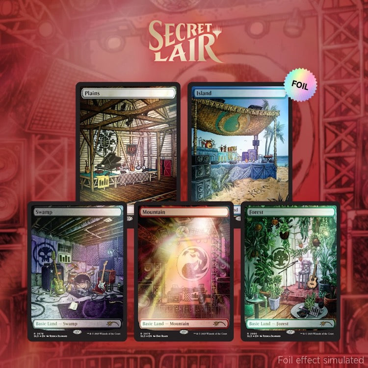 Secret Lair x KEXP: Where the Music Matters Rainbow Foil (Secret Lair ...