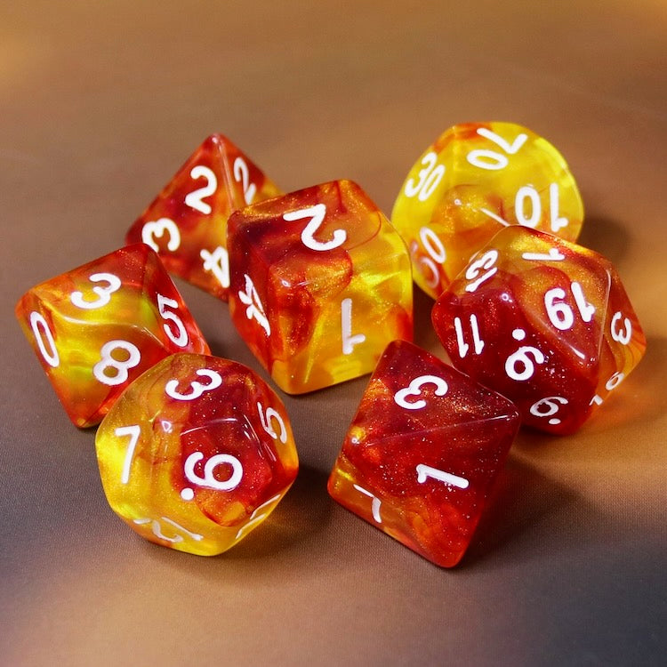 Sunforged Dice Set – Behold Games